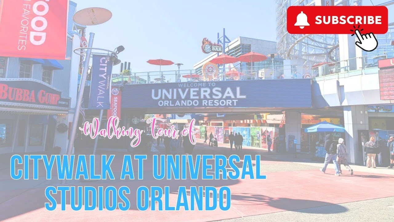 Full Tour of Universal Studios Orlando CityWalk - YouTube