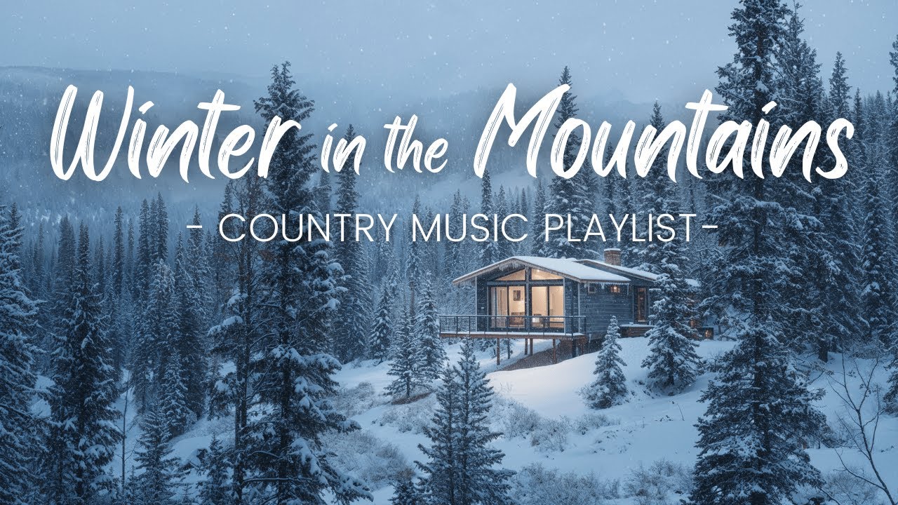 Winter in the Mountains | Country Music for Snowy Getaways - YouTube