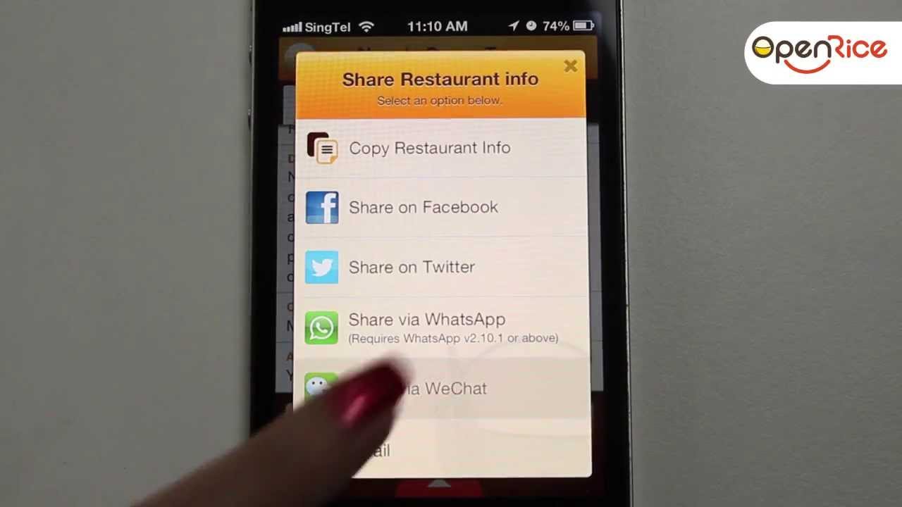 New OpenRice iOS App - Share Your Favorite Restaurant - YouTube