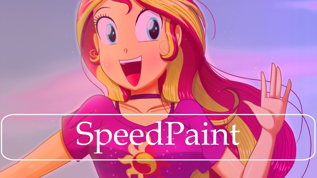 .:Sunset - Spring Breakdown:.| SPEEDPAINT : MLP - EQUESTRIA GIRLS ...