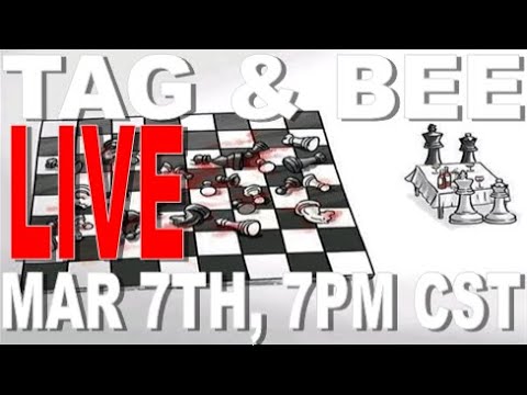 TAG AND BEE LIVE- LINES BEING DRAWN - YouTube