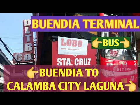 BUENDIA TO CALAMBA /Bus Ride/ - YouTube