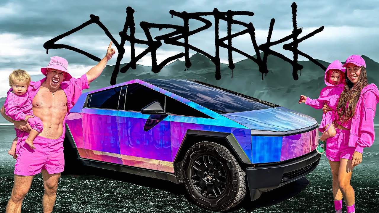 RAINBOW CYBERTRUCK TOUR - YouTube