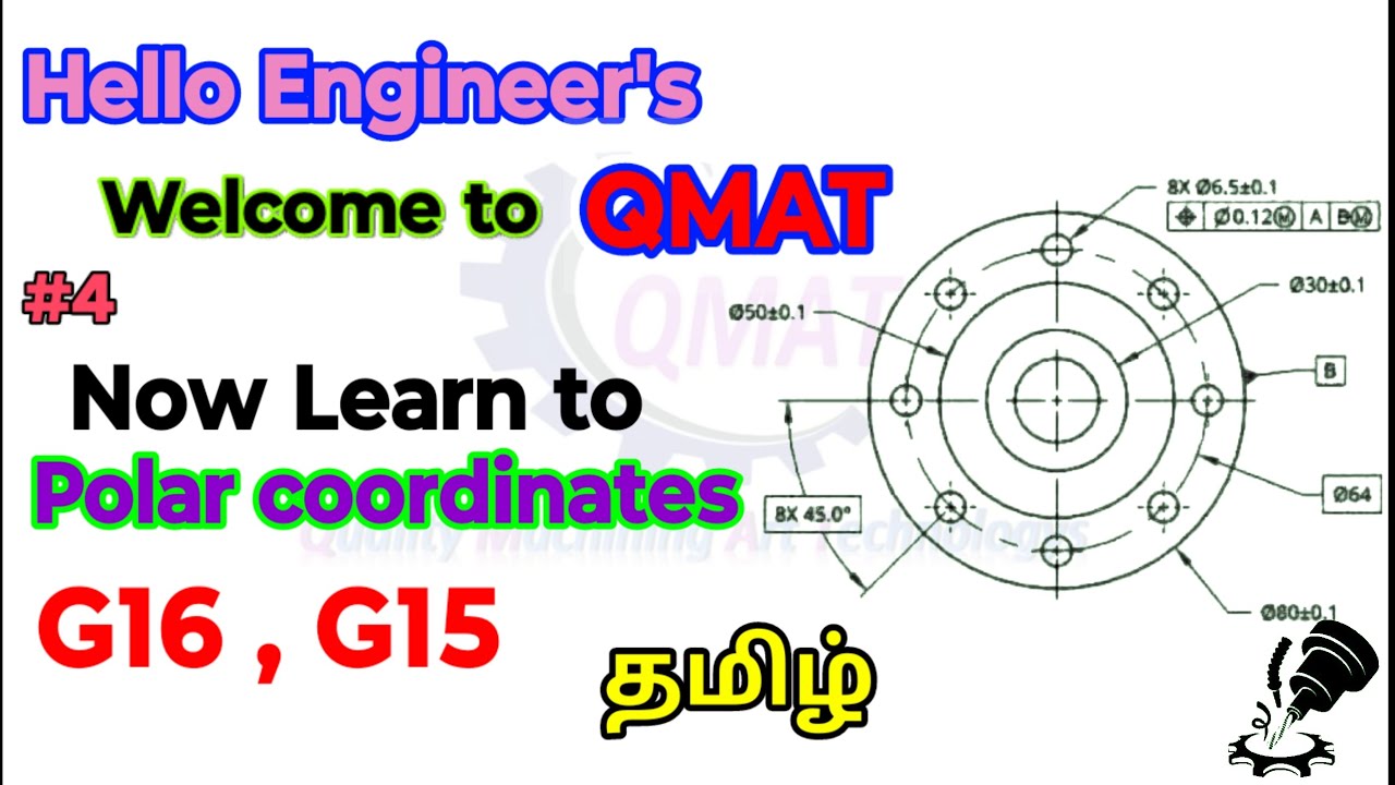 G16 POLAR COORDINATES PCD DRILL HOLES|G16,G15 DRILLING PROGRAM| தமிழ் ...