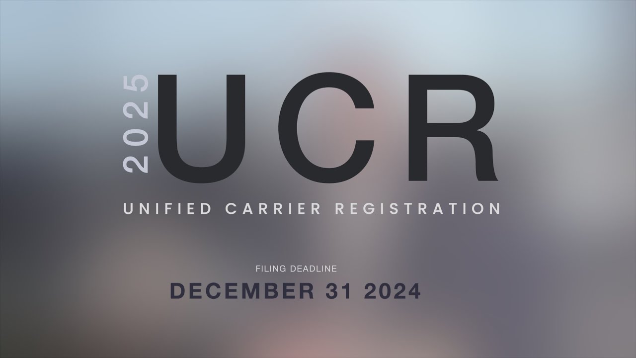 UCR 2024 | Unified Carrier Registration - YouTube