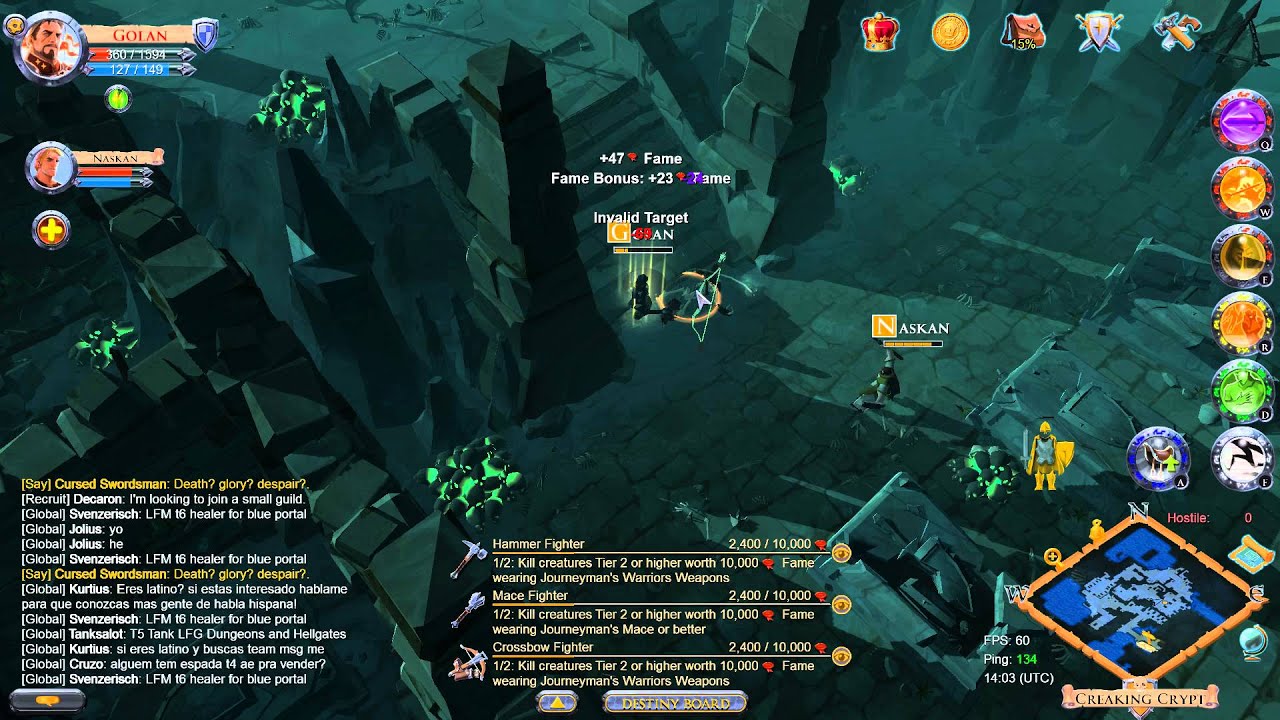 Albion Online T4 Dungeon Undead Boss - YouTube