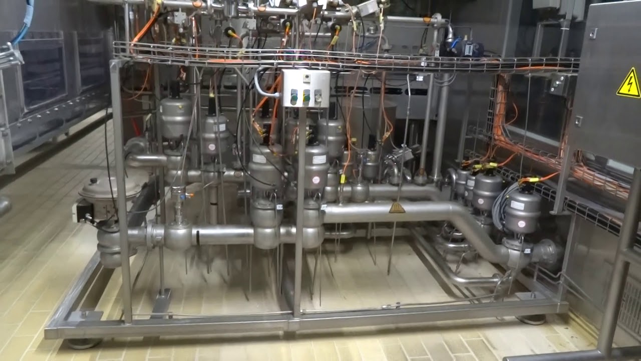 Cold Aseptic Filling line Brand KHS Innofill DRV 110 for PET bottles 10 ...