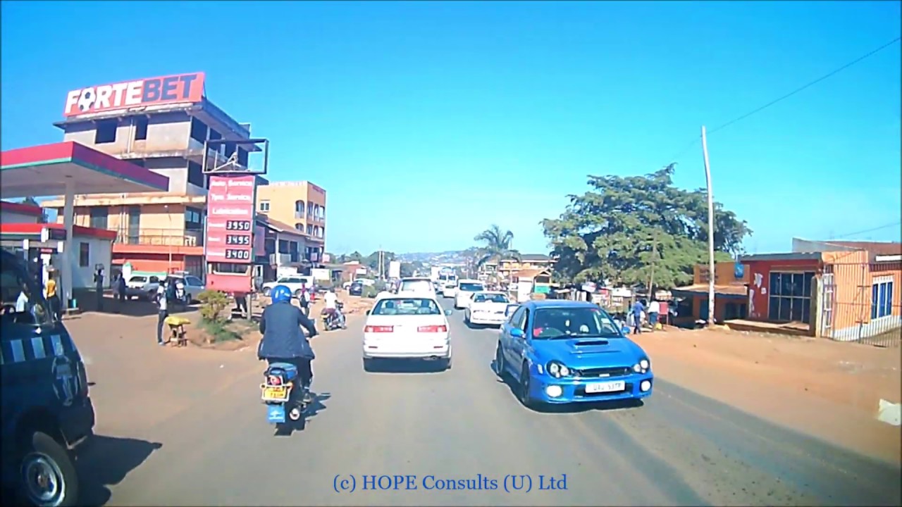 Highway Drive from Kampala to Kayunga via Mukono - YouTube