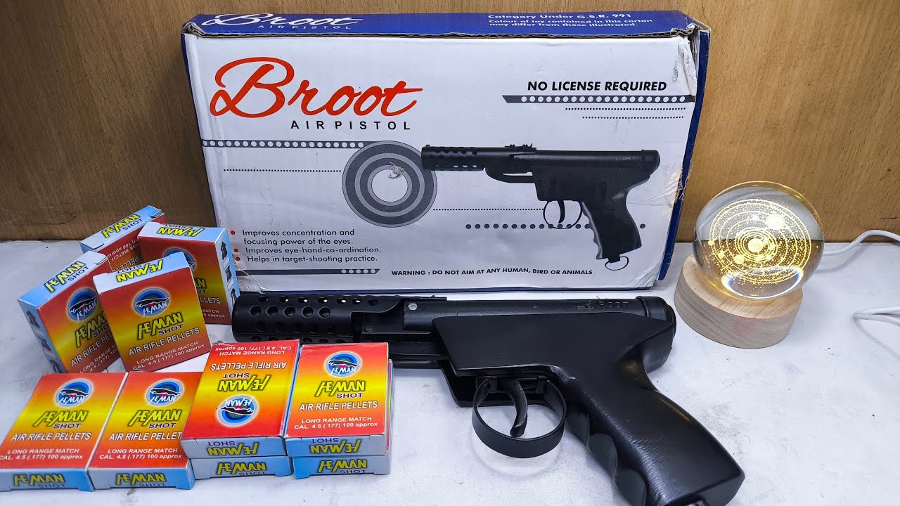 Broot air pistol only😱₹450 rupees broot argun best pistol pistol firing ...
