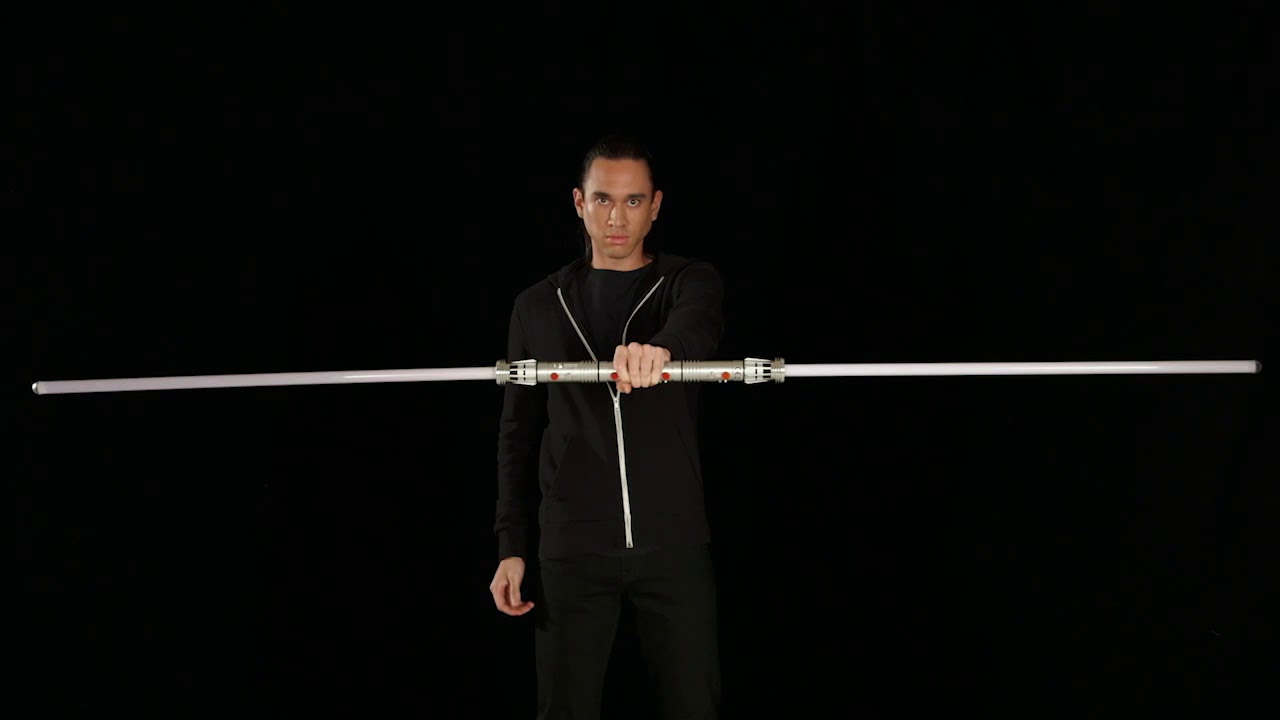 Star Wars: The Black Series Darth Maul Force FX Lightsaber - YouTube