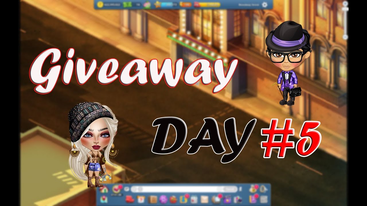 Giveaway DAY #5 - YouTube