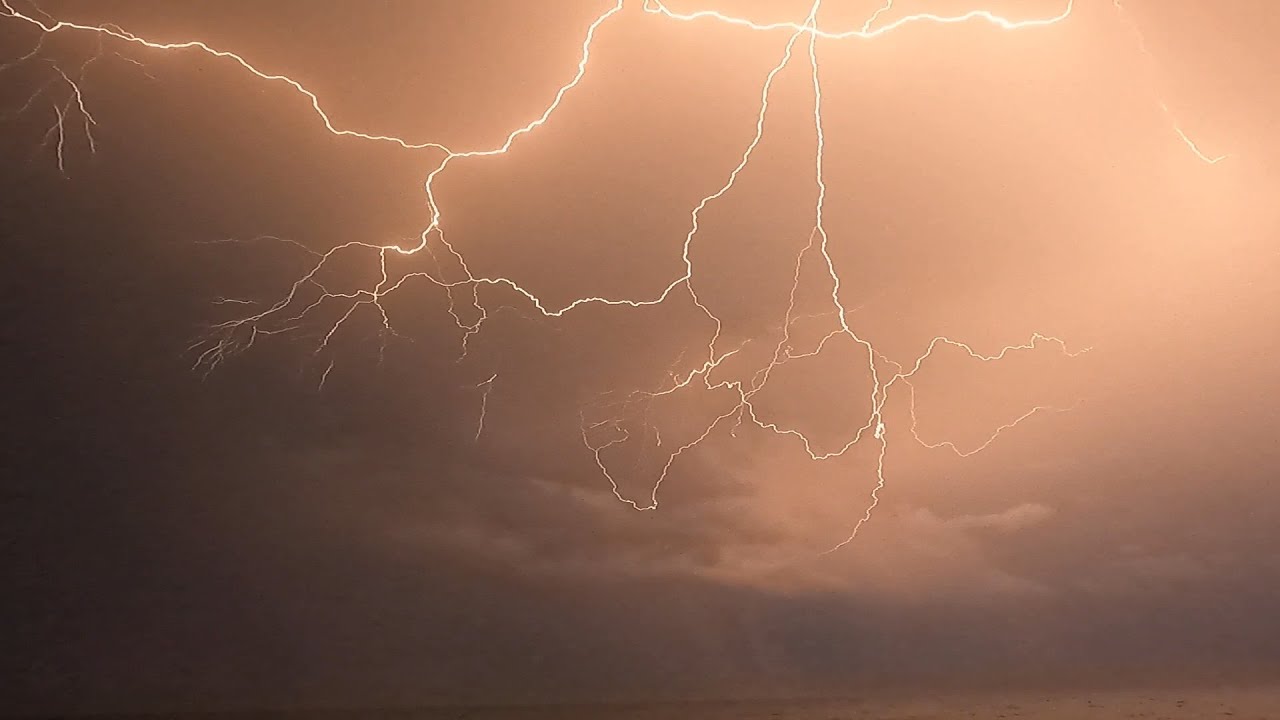 The Craziest Lightning I've Witnessed - Unreal Electric Storm - YouTube