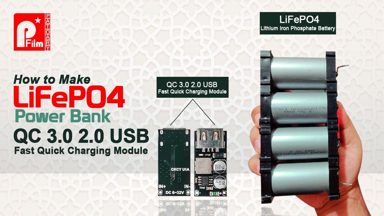 Make Power Bank With QC 3.0 2.0 USB Fast Quick Charging Module And ...