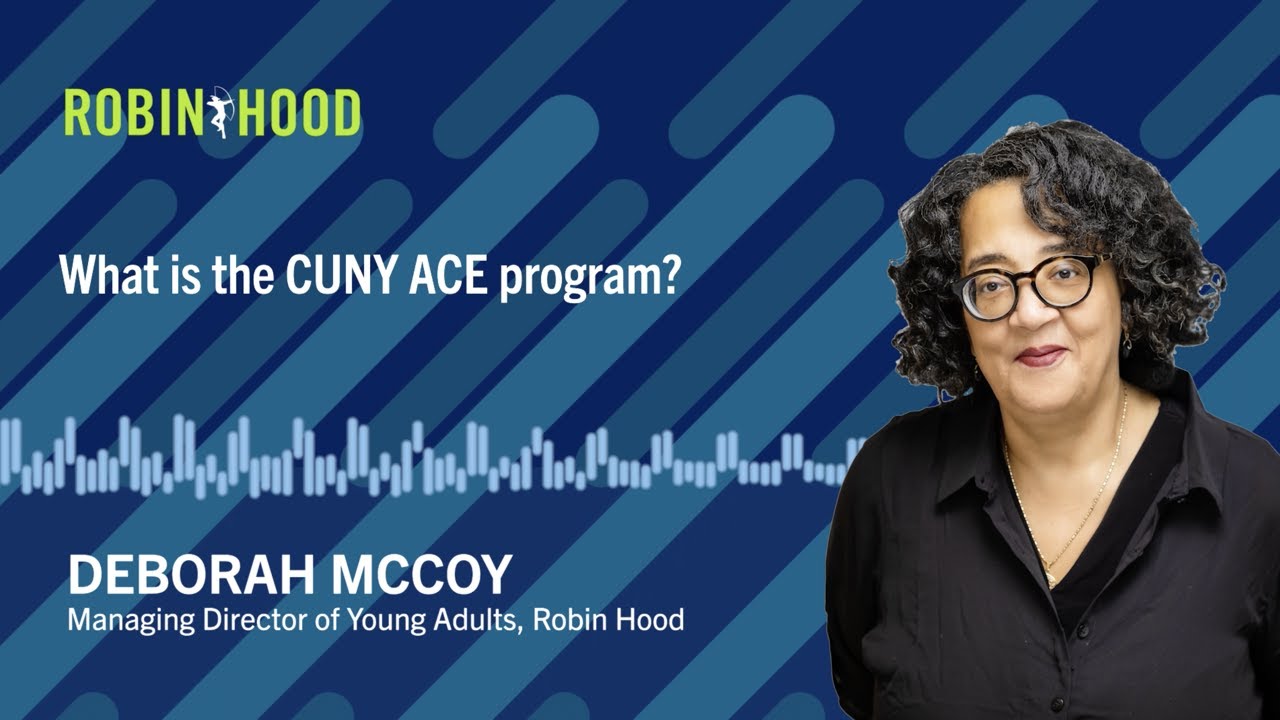 This Robin Hood Moment: Deborah McCoy on CUNY ACE - YouTube