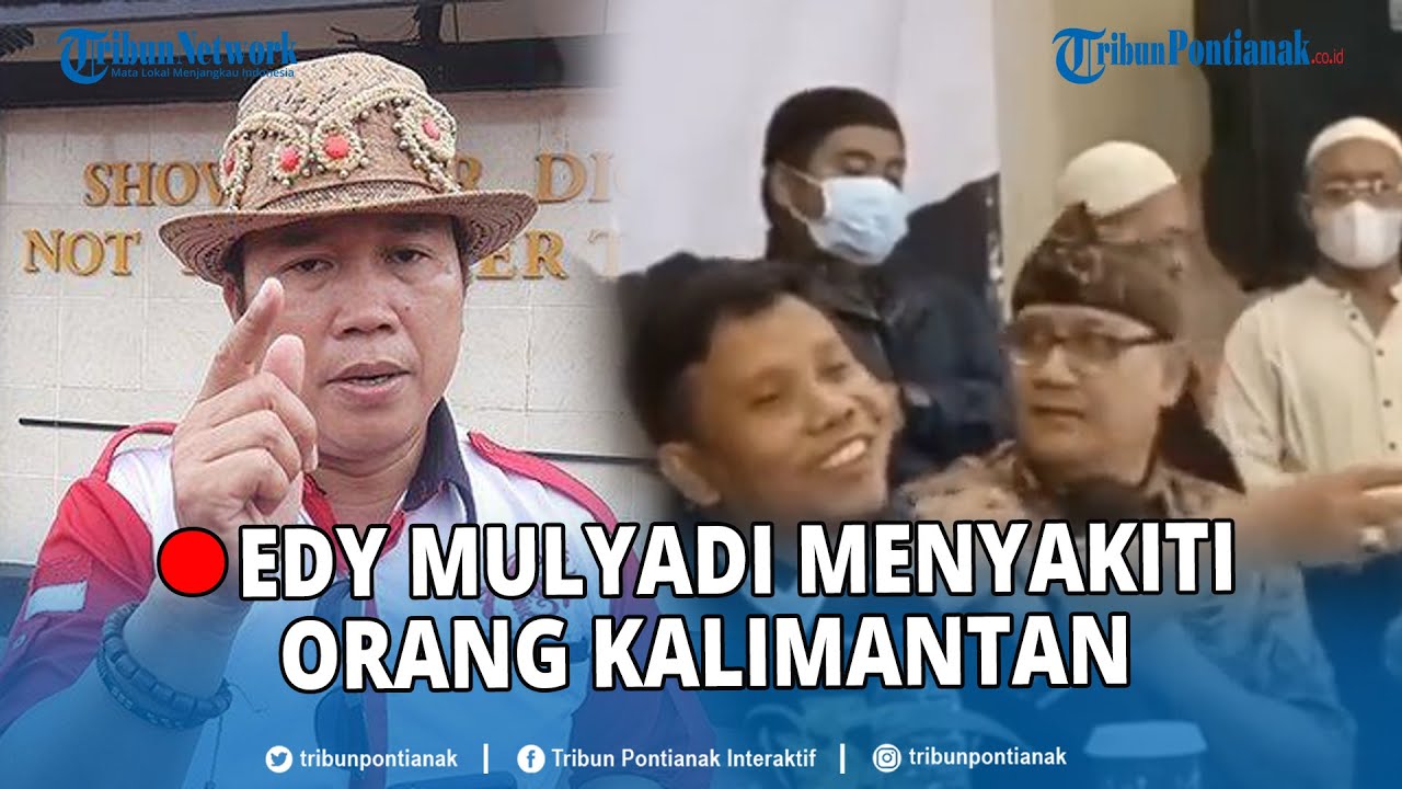 🔴 Panglima ASAP Nilai Ucapan Edy Mulyadi Menyakiti Orang Kalimantan ...