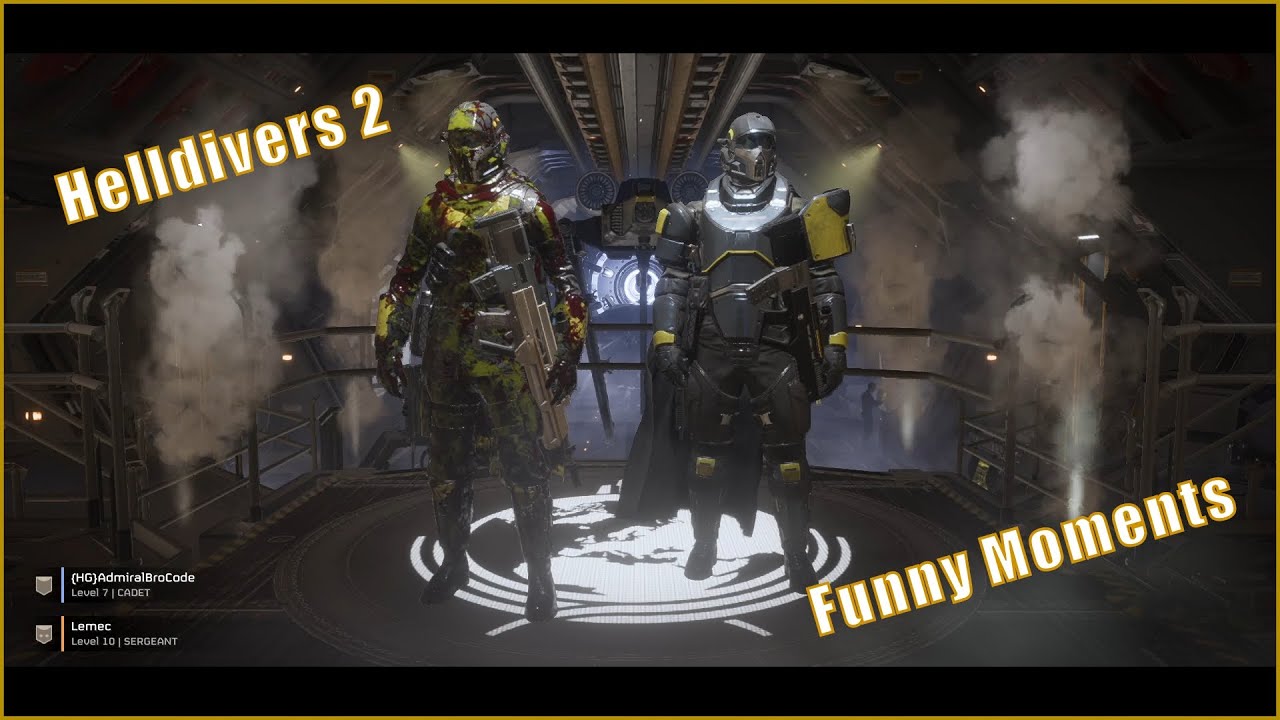 Helldivers 2 Funny Moments 1 - YouTube