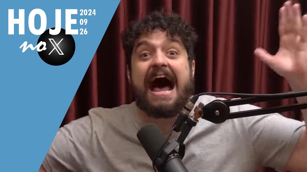 2024-09-26 - Hoje no X "MONARK volta ao TRENDING TOPICS", mas foi pelo papelão do IGOR 3K no ...