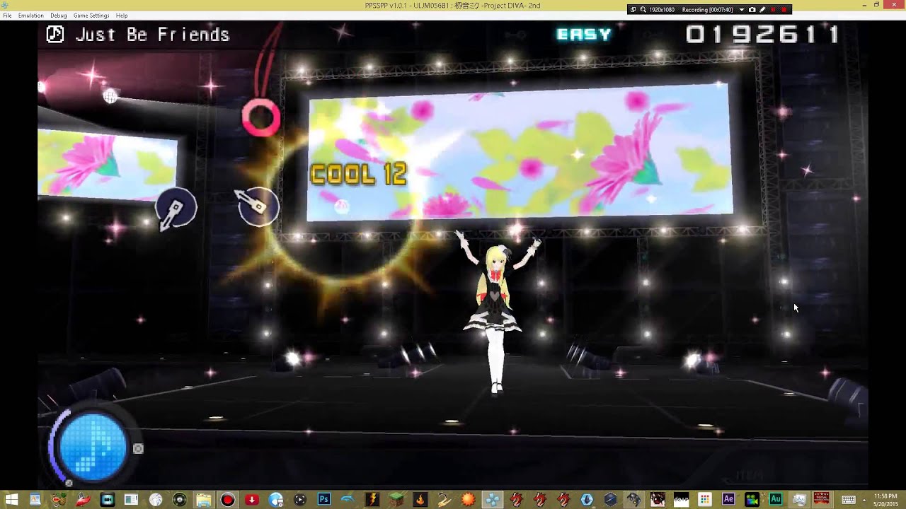 Hatsune Miku Project Diva 2nd-ppsspp- with controller Part 3 - YouTube