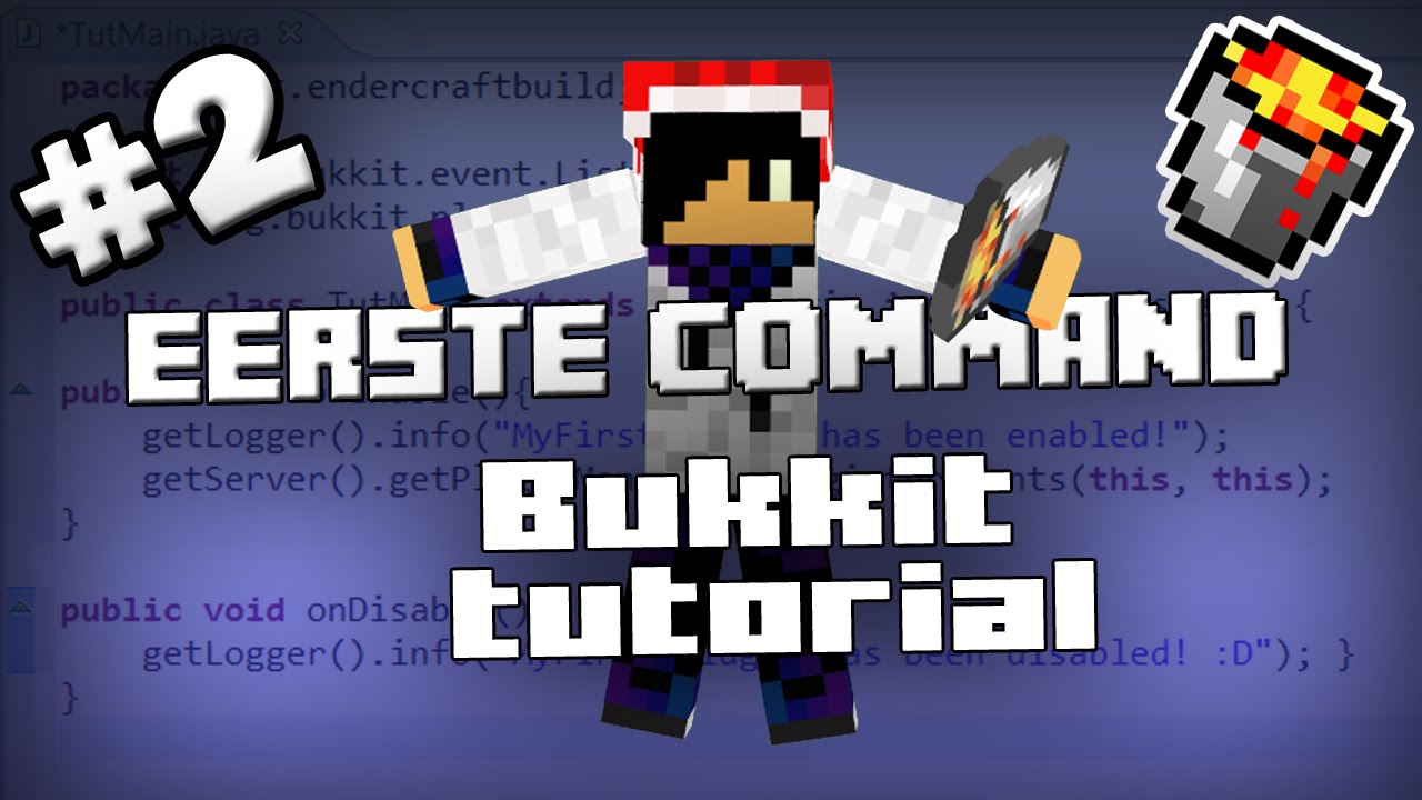 Bukkit Plugin Tutorial 2 Eerste Command Youtube
