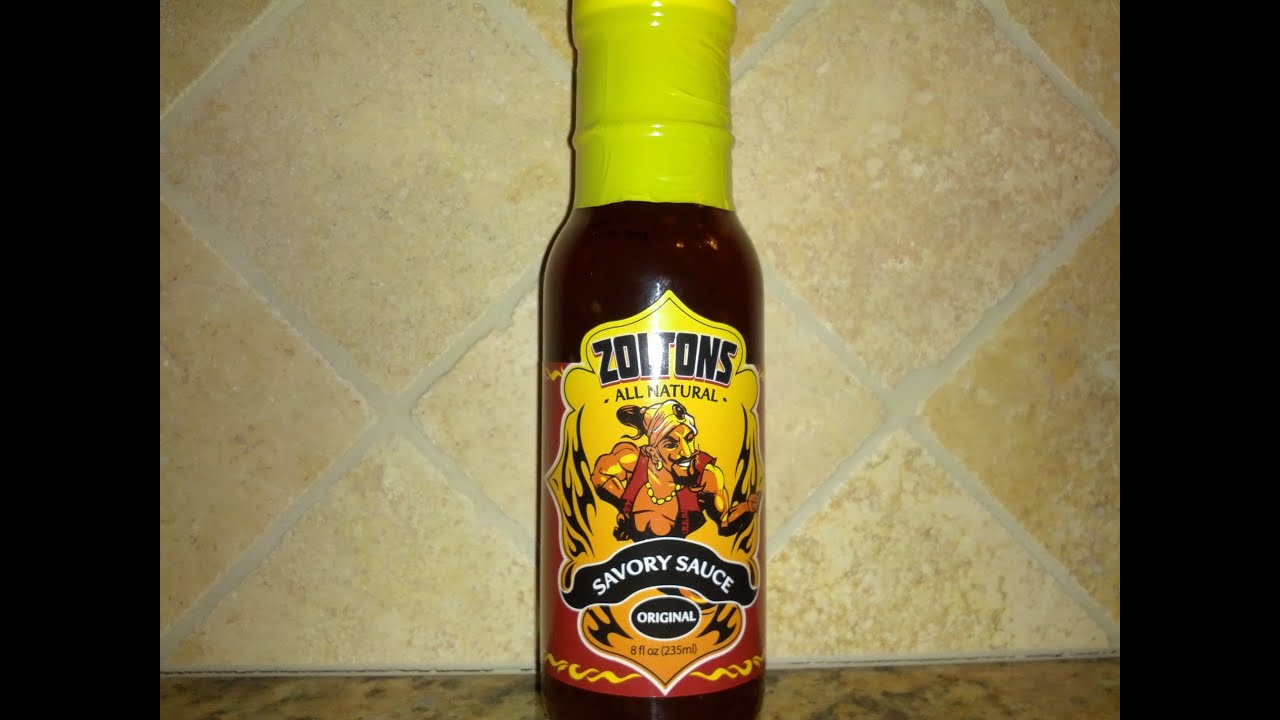 Zoltons Savory Sauce "Original" Review - YouTube