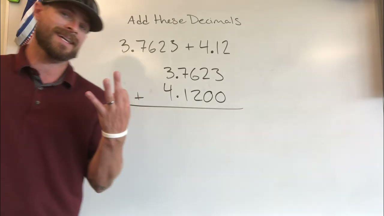 How to Add Decimals Quick and Easy! - YouTube