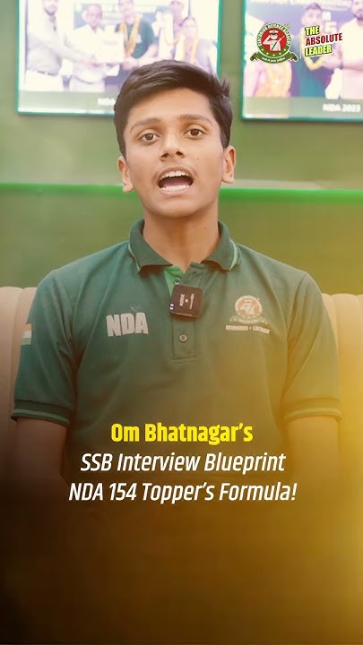 Unlock the SSB Interview Strategy of an NDA 154 Recommended Candidate #ssbinterviewtips - YouTube