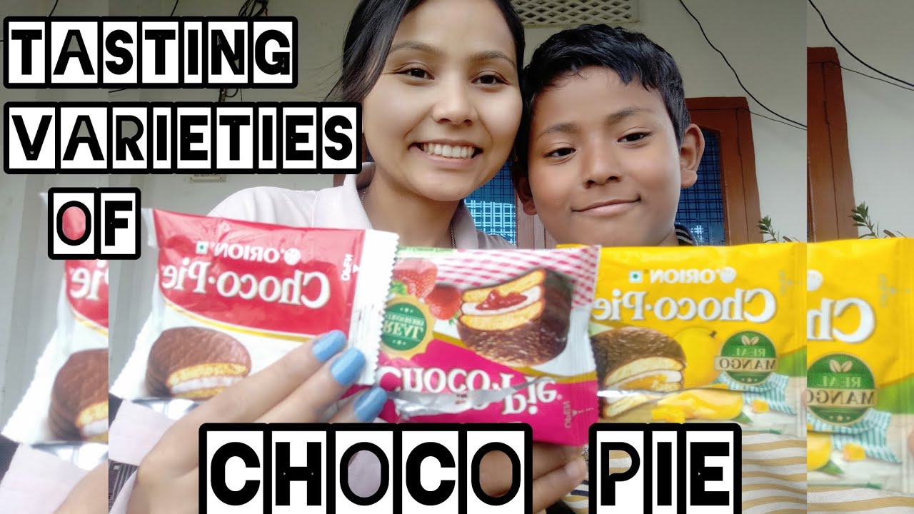 reviewing varieties of choco pie || Bini Butterfly🦋 - YouTube