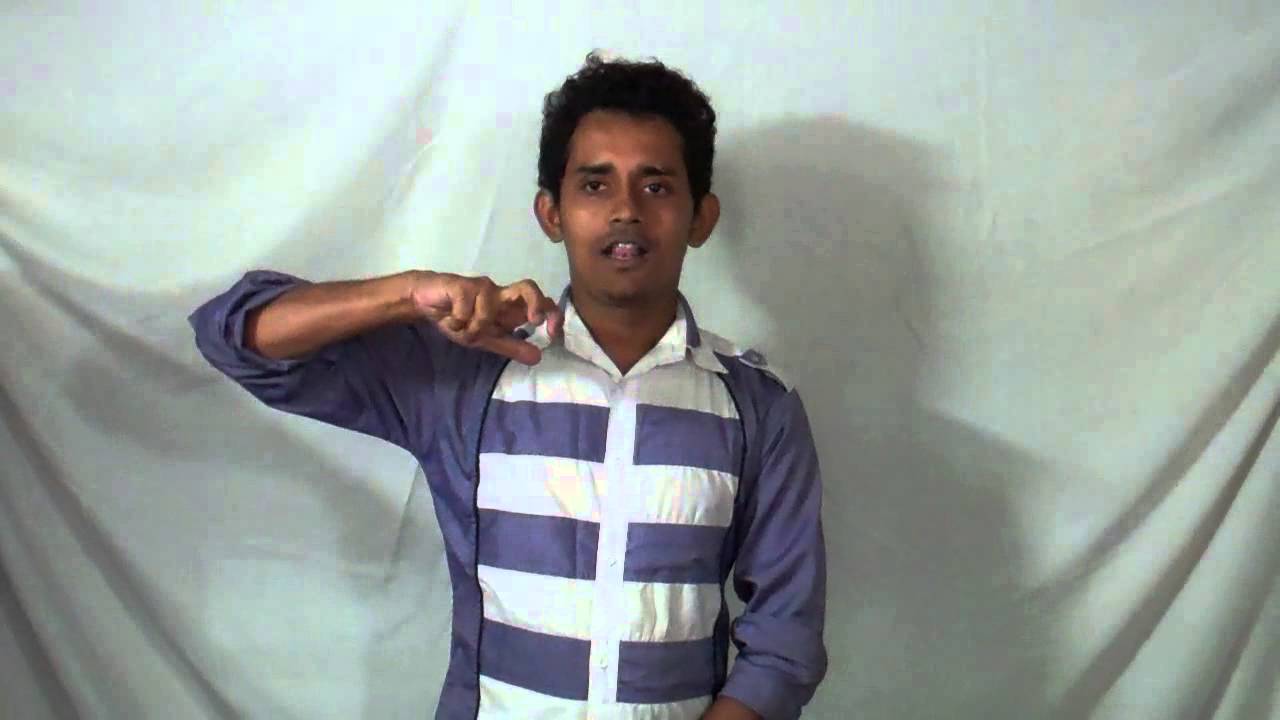 Wikisigns org West Bengal Sign Language 045 - YouTube
