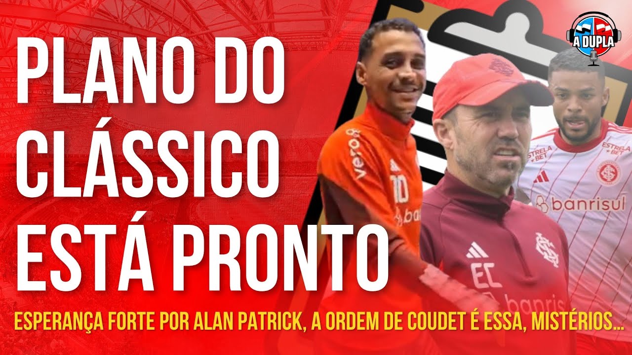 🔴⚪️ Diário do Inter KTO: A ordem de Coudet | Postura de Alan Patrick entregou | Tudo do Gre-Nal ...
