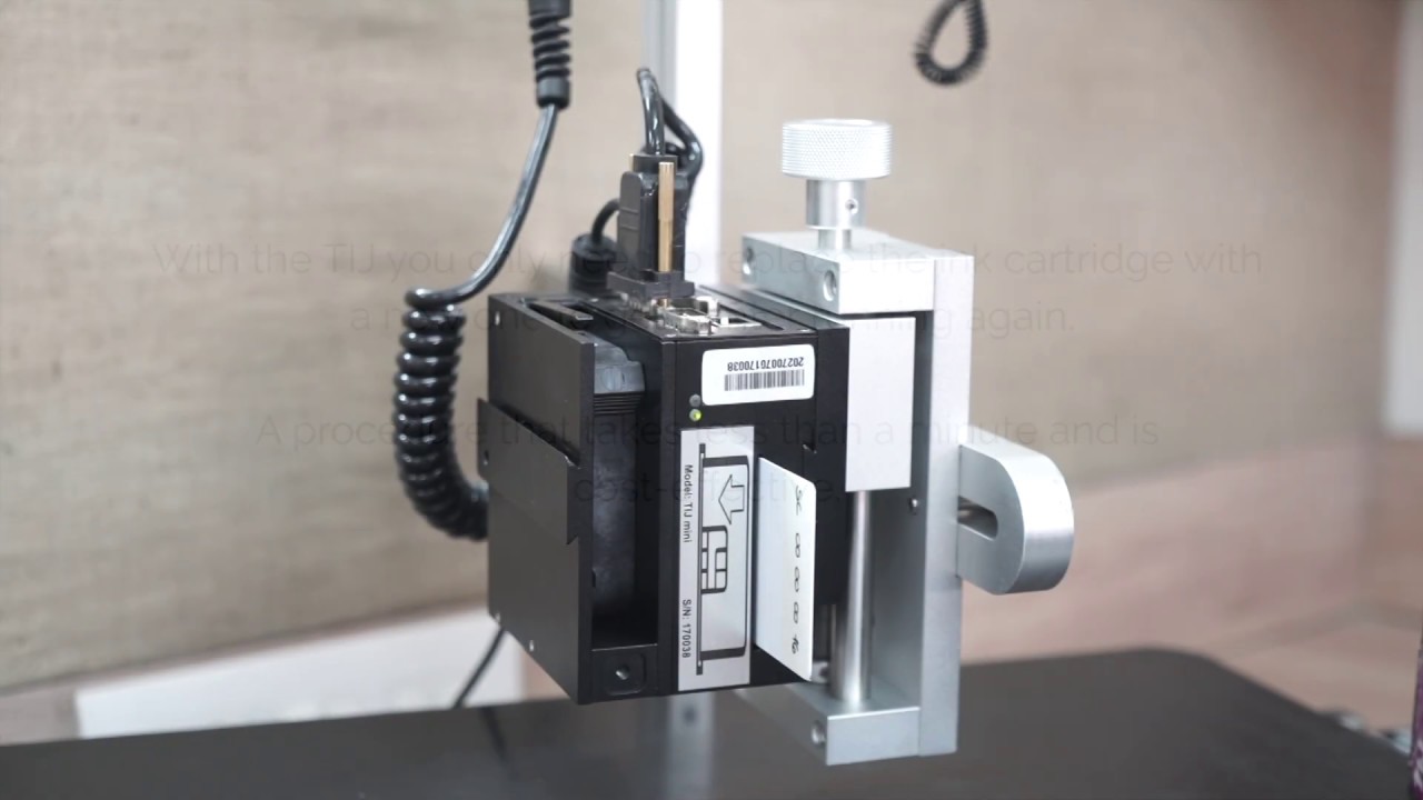 Thermal Inkjet Printer - Cartridge Change - YouTube