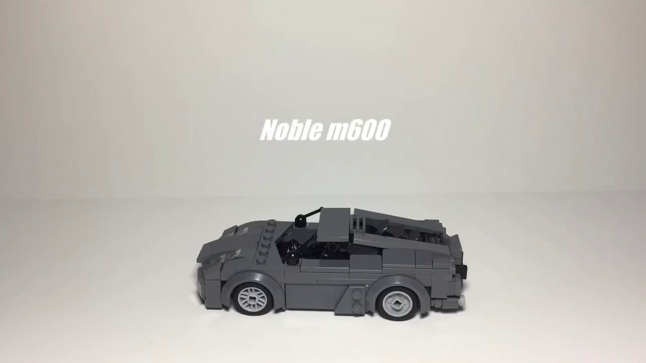 Lego Noble M600 Sports Car - YouTube