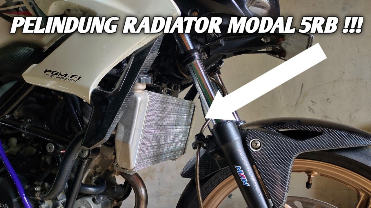 Buat Pelindung Radiator CB150R Modal 5 Ribu!! - YouTube