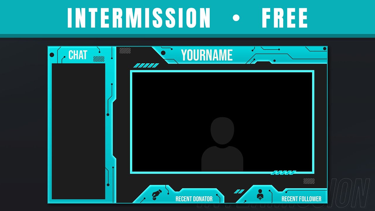 Circuit (Wait & Intermission | Speed Art + Template) | FREE - YouTube
