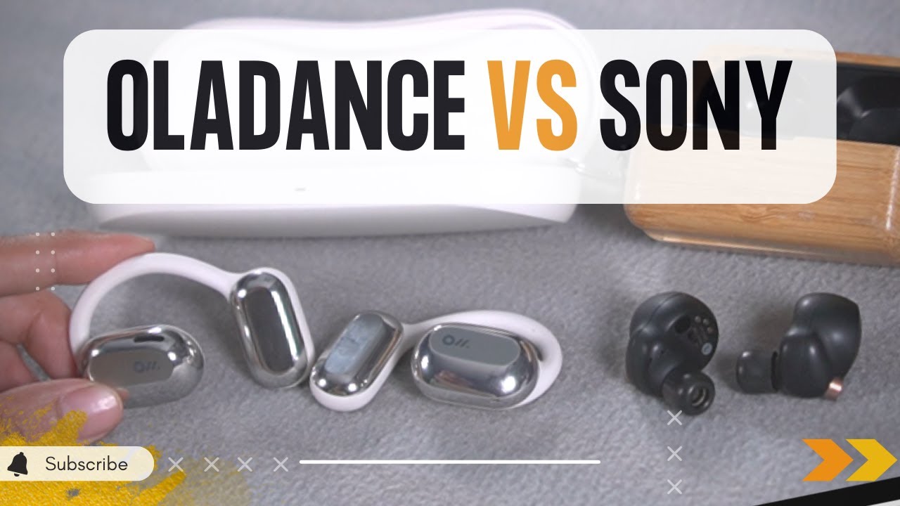 So sánh tai nghe Oladance OWS 2 và Sony WF1000-XM4 - YouTube