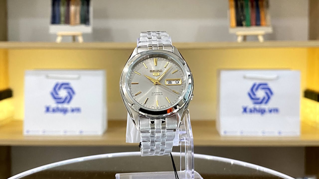 Xship.vn: Highlights | Seiko 5 Automatic Grey Dial Men Watch SNKL19K1 ...