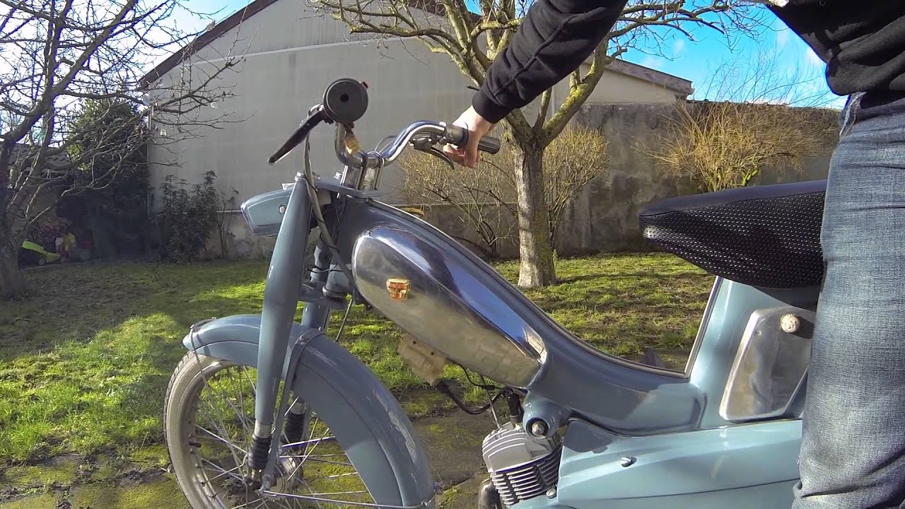 Restoration Motobecane AV88 1972 - YouTube
