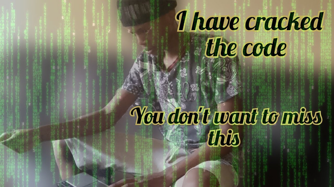 I have cracked the code watch now - YouTube