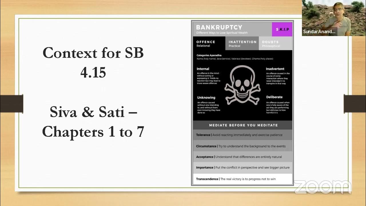 Srimad Bhagavatam Canto 4 Chapter 15 Summary - March 7th 2024 - YouTube