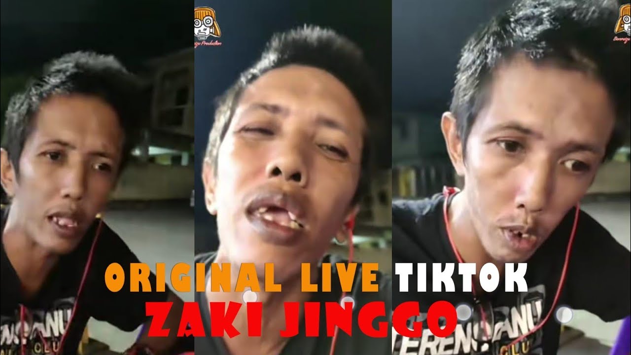 Original LIVE TIKTOKK Zaki Jinggo ( Uncut ) - YouTube