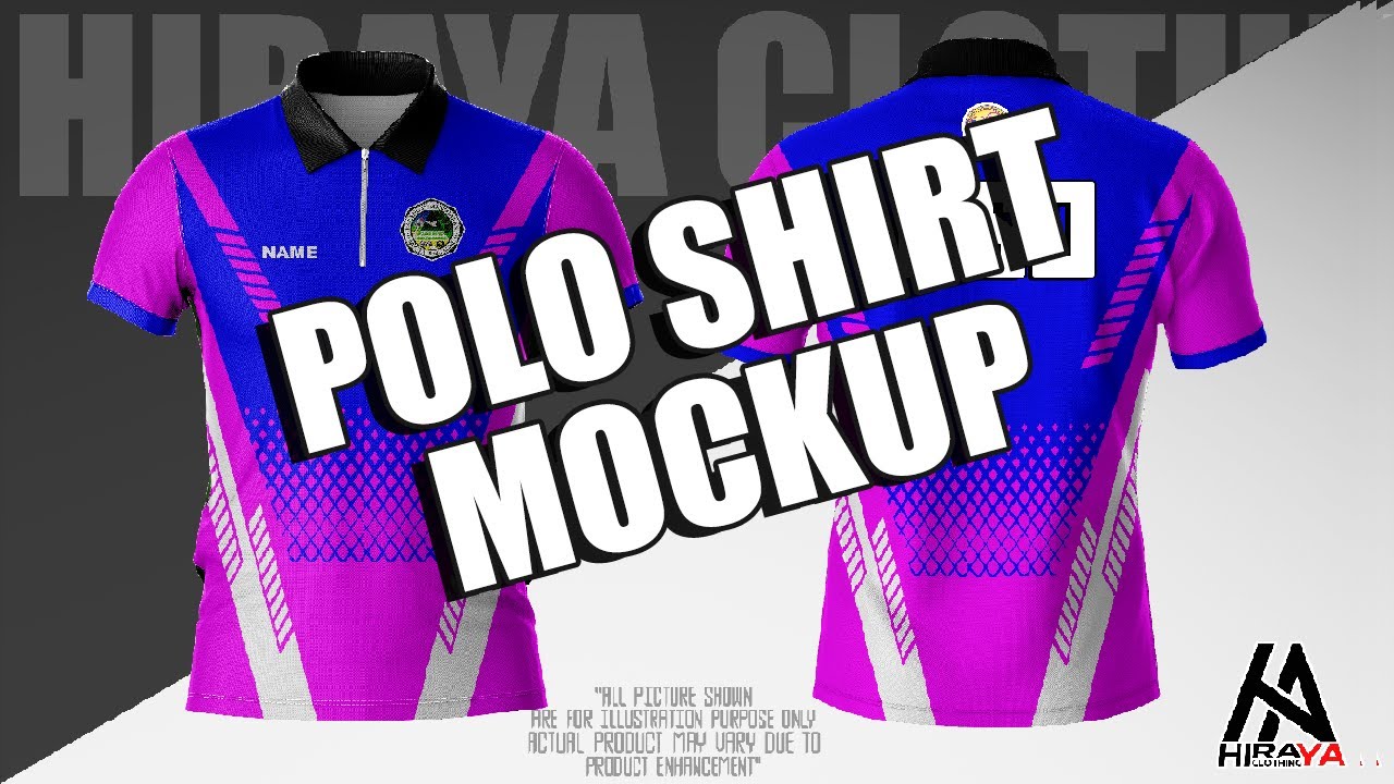 POLO SHIRT MOCKUP LAYOUT - YouTube