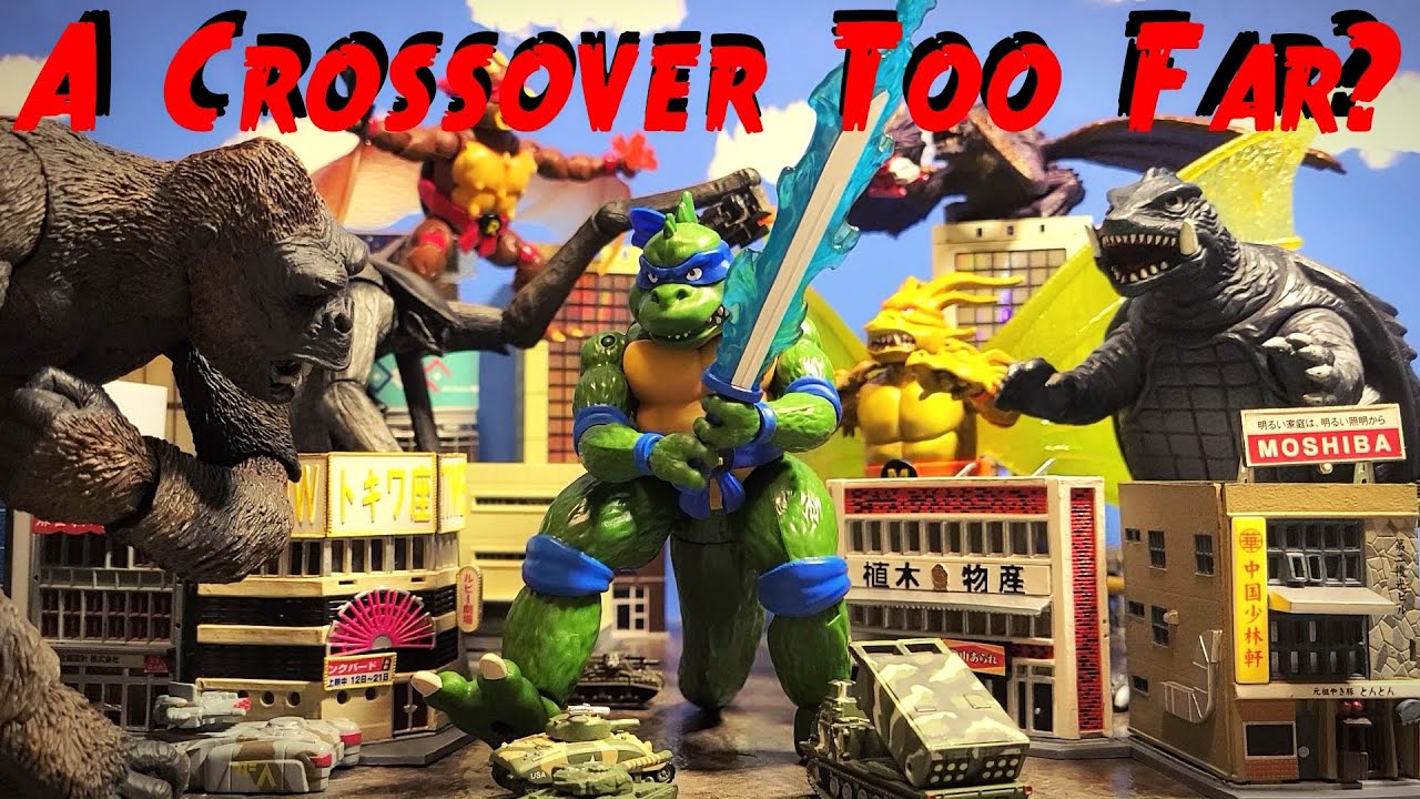 Teenage Mutant Ninja Turtles x Godzilla Crossover Review - YouTube