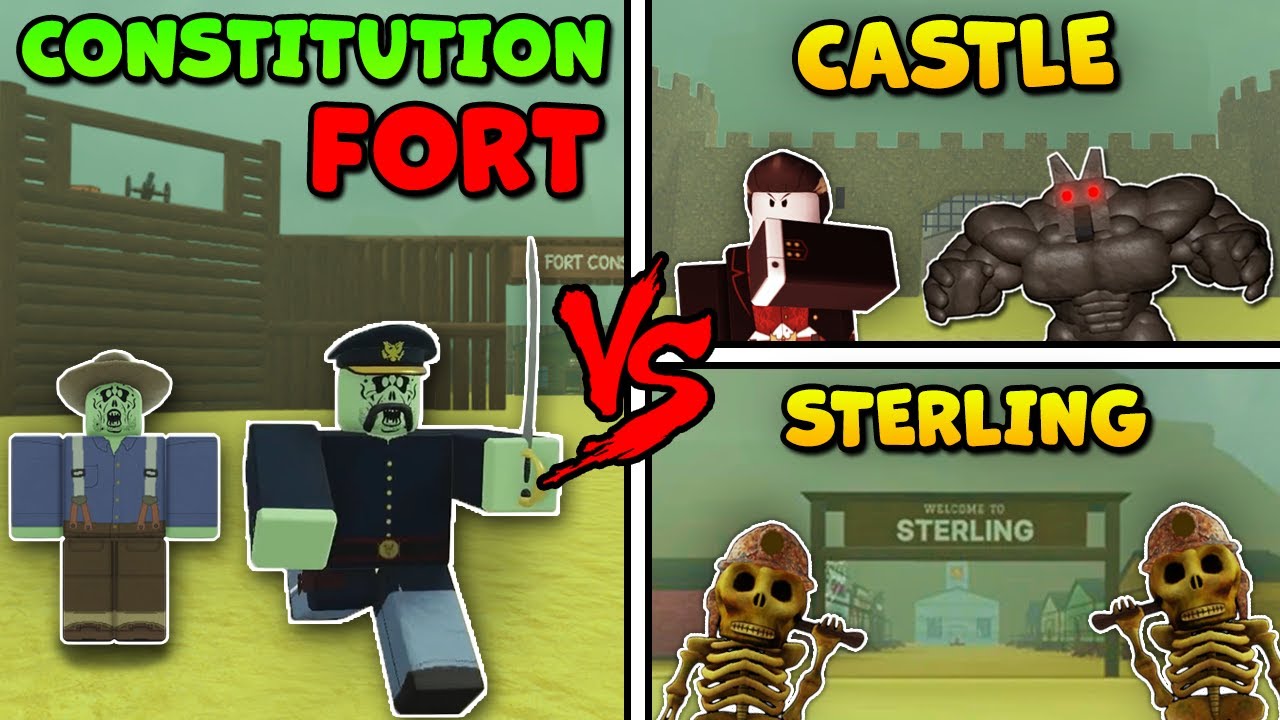 Dead Rails | Roblox | Captain Prescott and Zombies from Fort ...