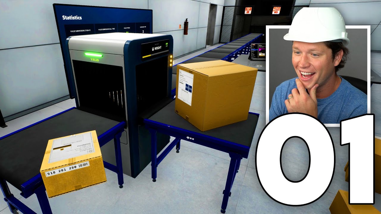 Parcel Simulator - Part 1 - The Beginning - YouTube