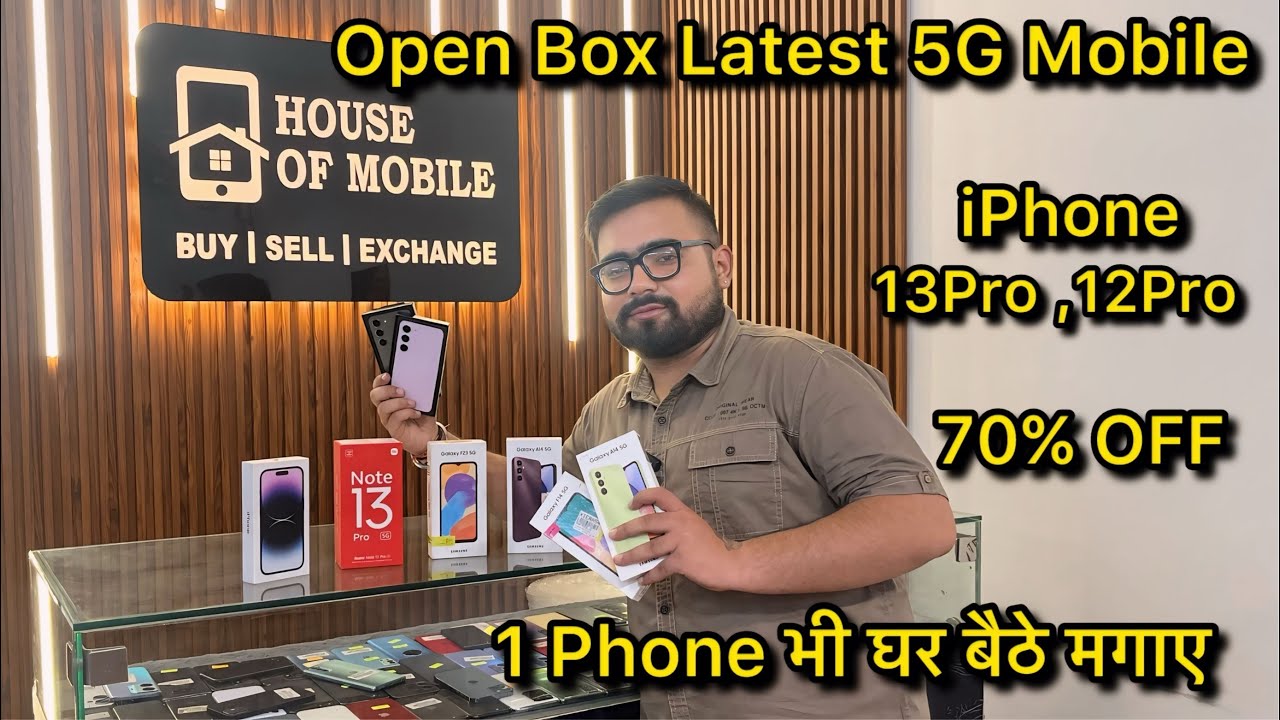BIGGEST OPEN BOX SALE EVER🔥| 70% OFF | CHEAPEST IPHONE MARKET IN DELHI ...