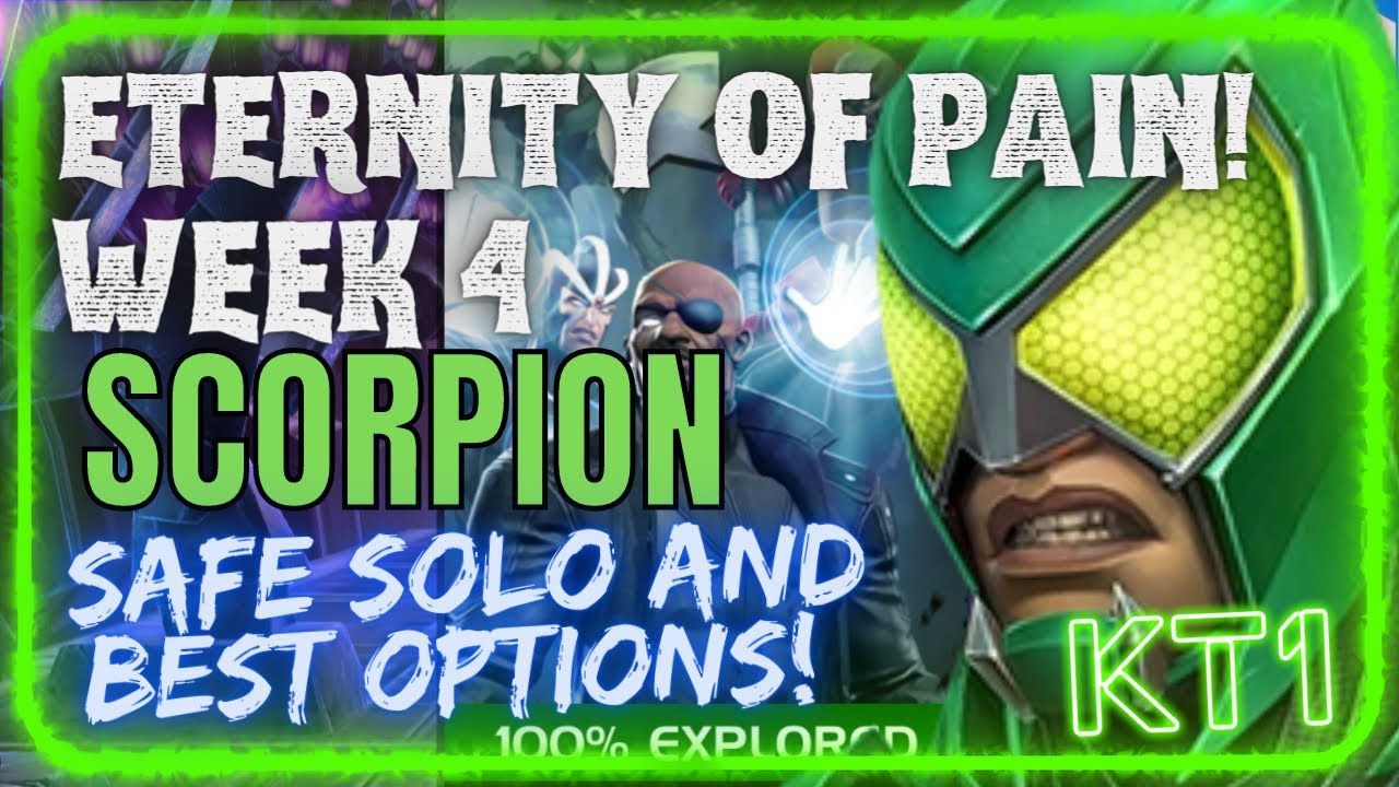 Double Scorpion Solos + Best Options And Guide! Week 4 Of Eternity of Pain - Depression - YouTube