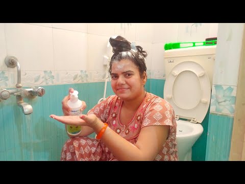 Desi bathing vlog 💞💞#vlog #dailyvlog #bathing #missyaduvanshi