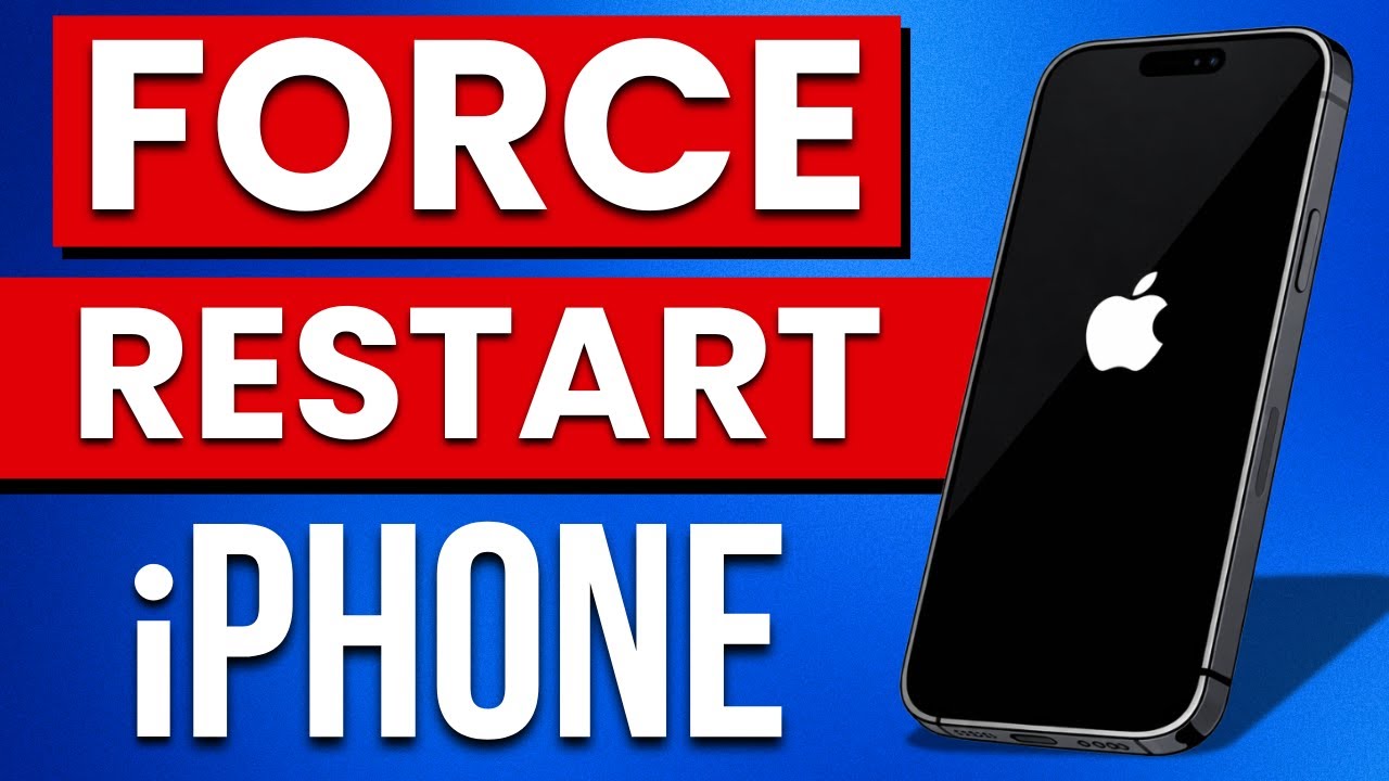 How To Restart ANY iPhone Without Touch Screen (FAST & EASY) - Force ...