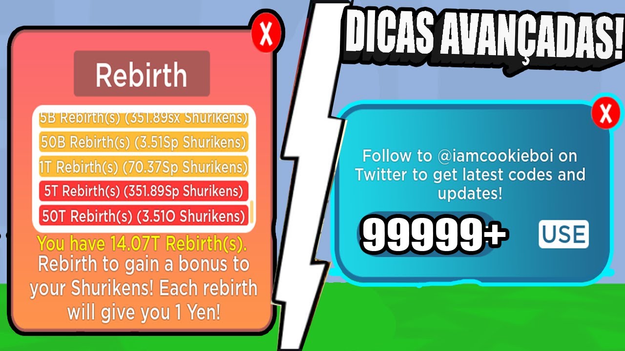 *NOVO* CÓDIGO!! +DICAS AVANÇADAS NO NINJA CLICKER SIMULATOR!! - ROBLOX ...