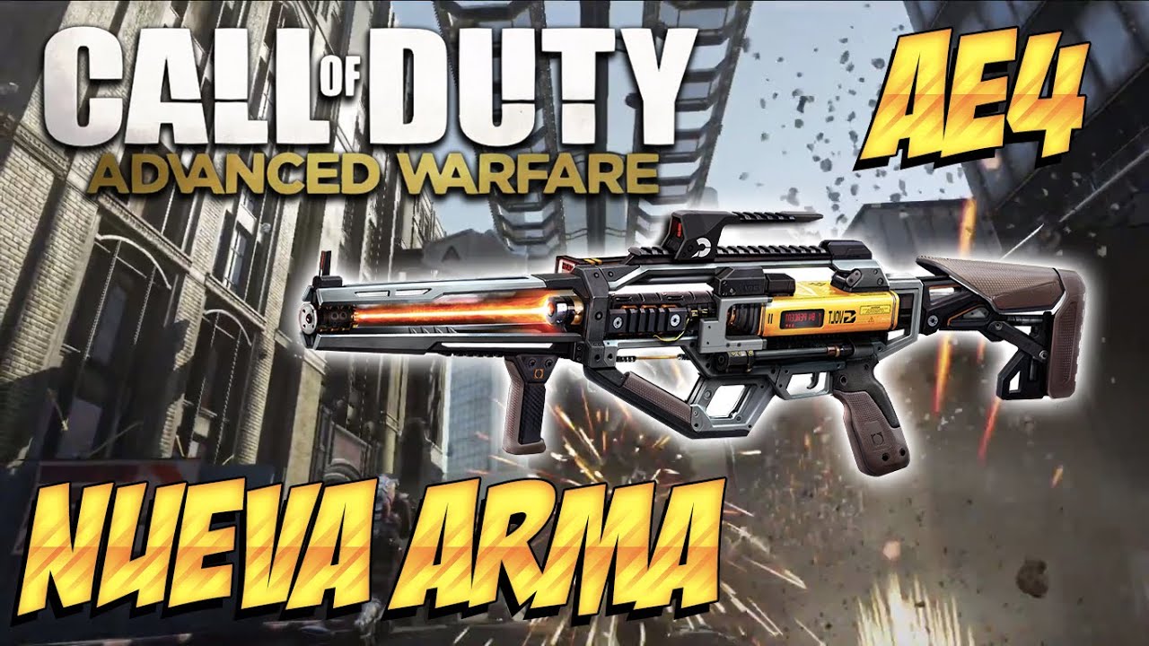 ¡NUEVO ARMA LASER AE4 DE REALEZA! - COD ADVANCED WARFARE - YouTube