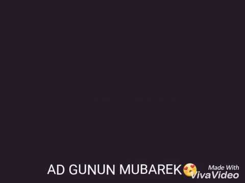 Huseyn ad gunun mubarek motusun emisi 😘